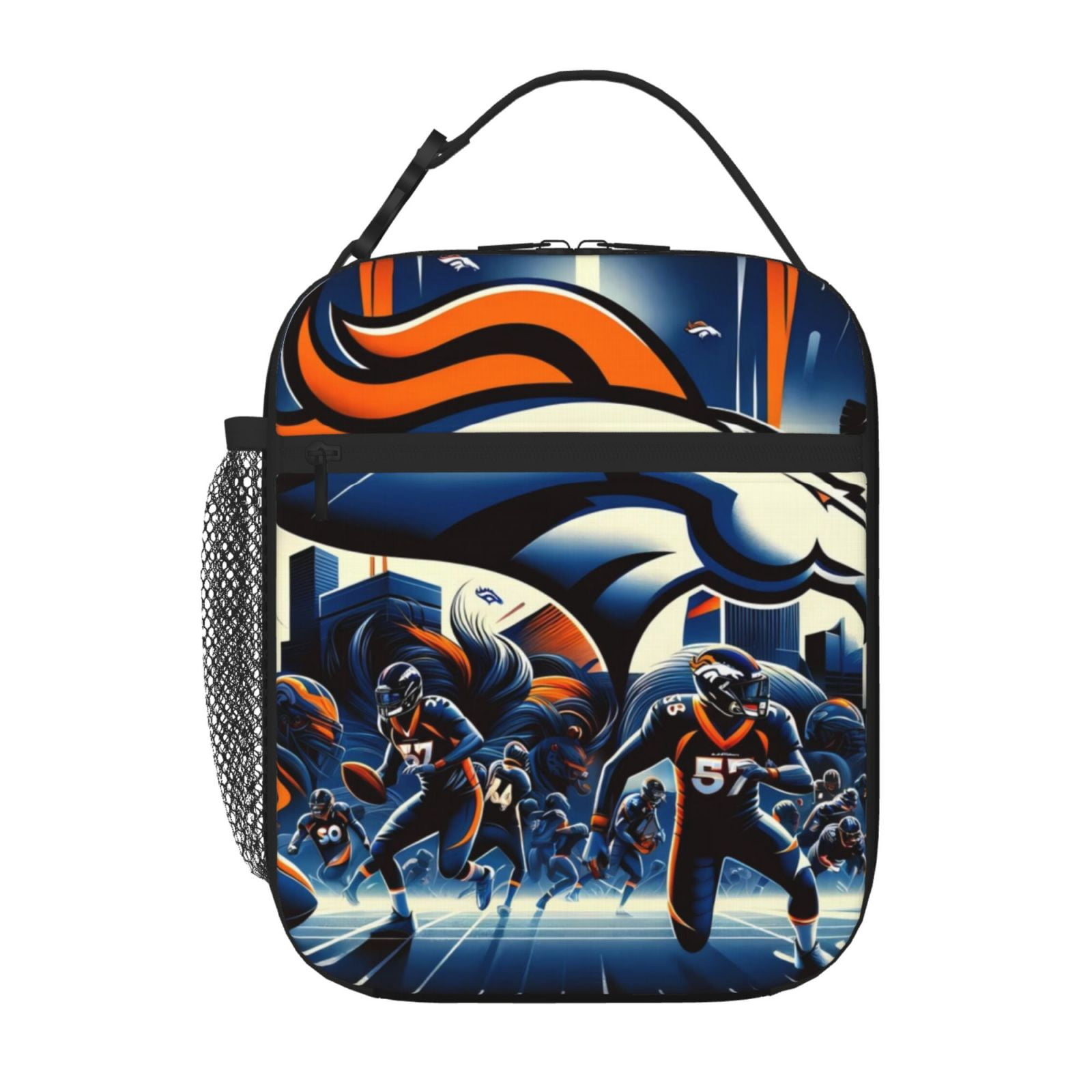 Broncos Customized Lunch Bag American Football Fan Gift Insulated ...