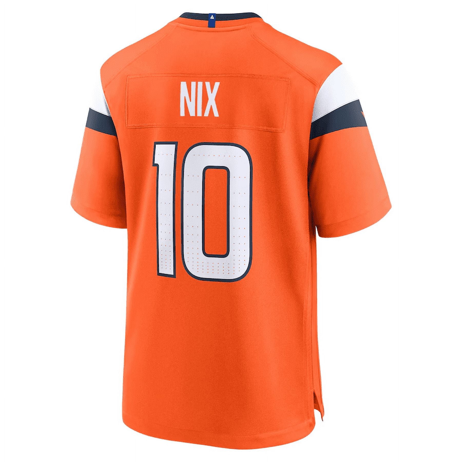 Broncos Football Shirt Bo Nix#10 Sports Team Game Fans For Men Aldult ...