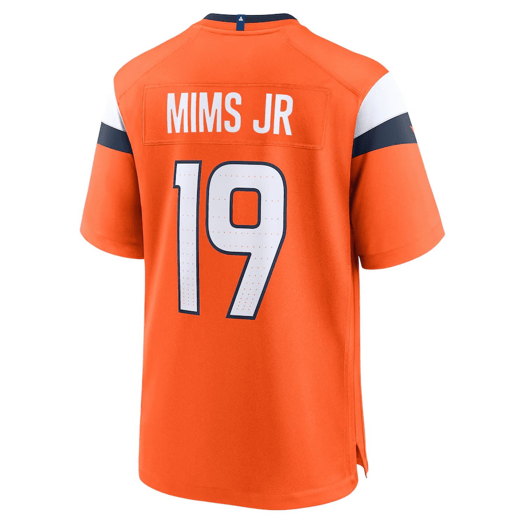 Broncos Football Shirt Marvin Mims Jr#19 Sports Team Game Fans For Men ...