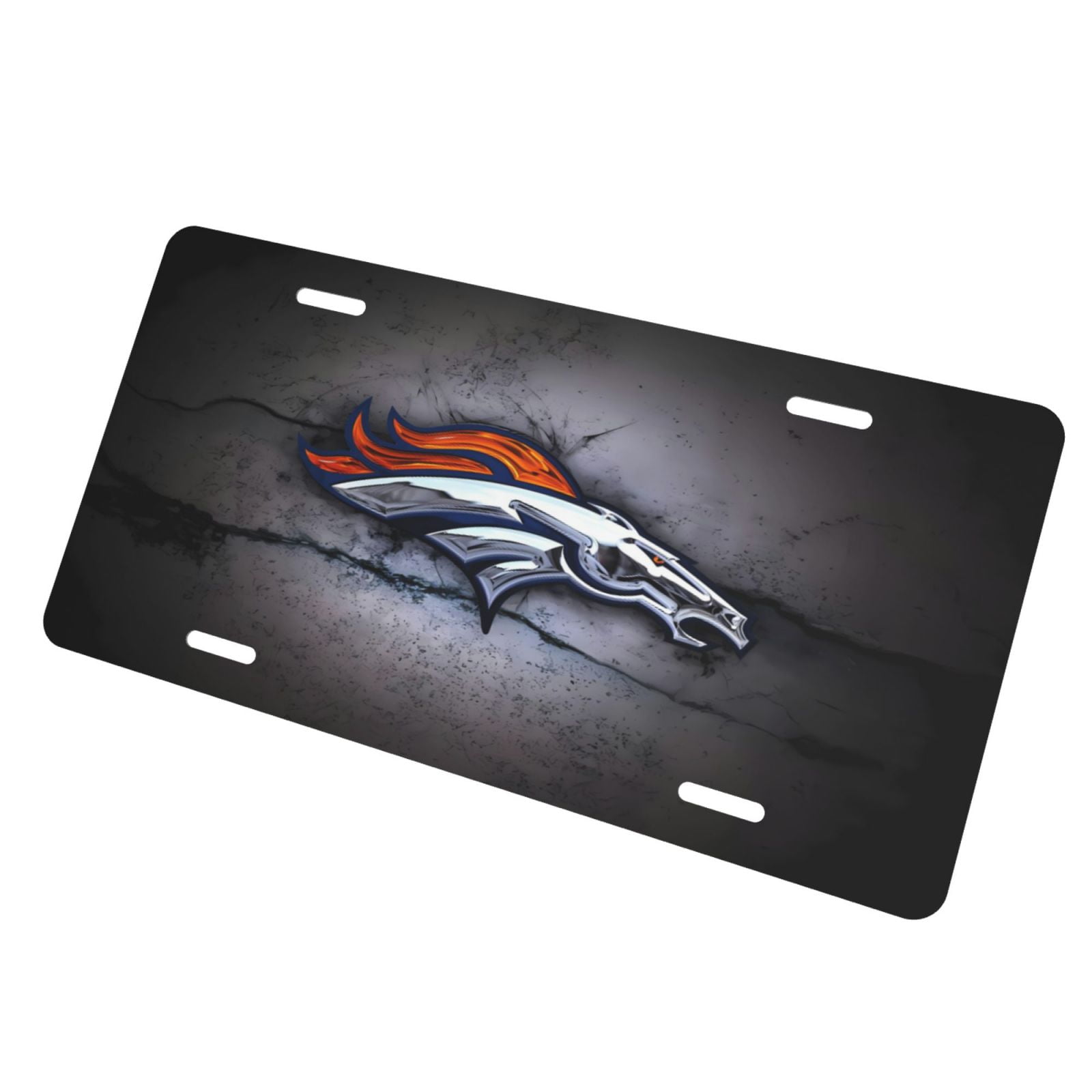 Broncos Football Team Car Personalized License Plate 6 x 12 Inch ...