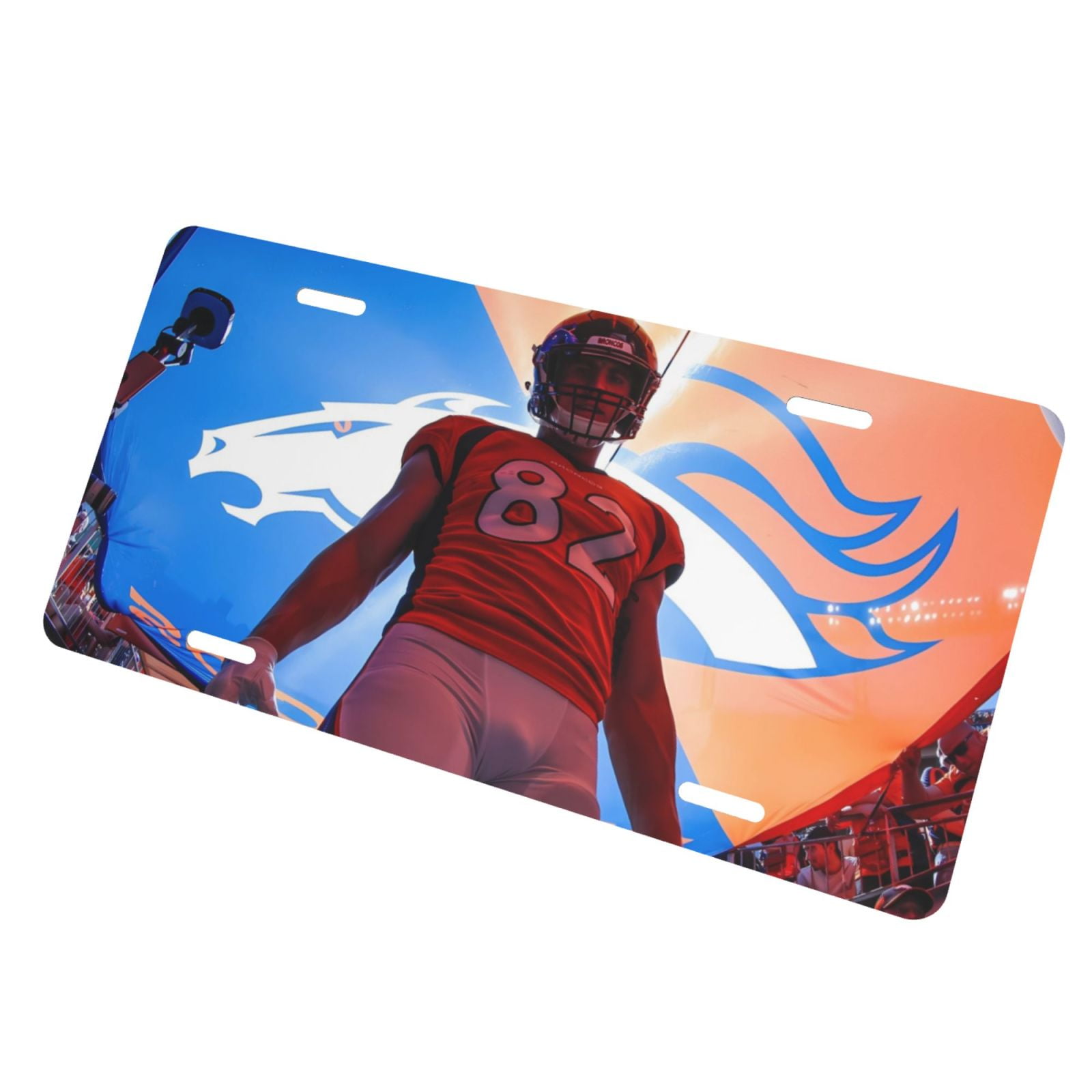 Broncos Football Team Car Personalized License Plate 6 x 12 Inch ...