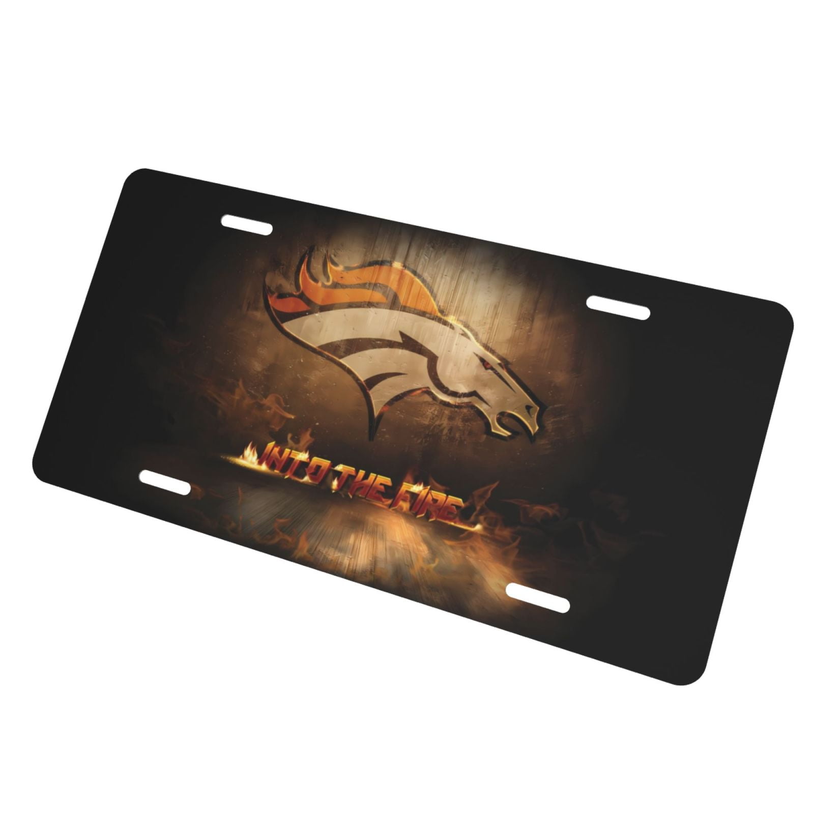 Broncos Football Team Car Personalized License Plate 6 x 12 Inch ...