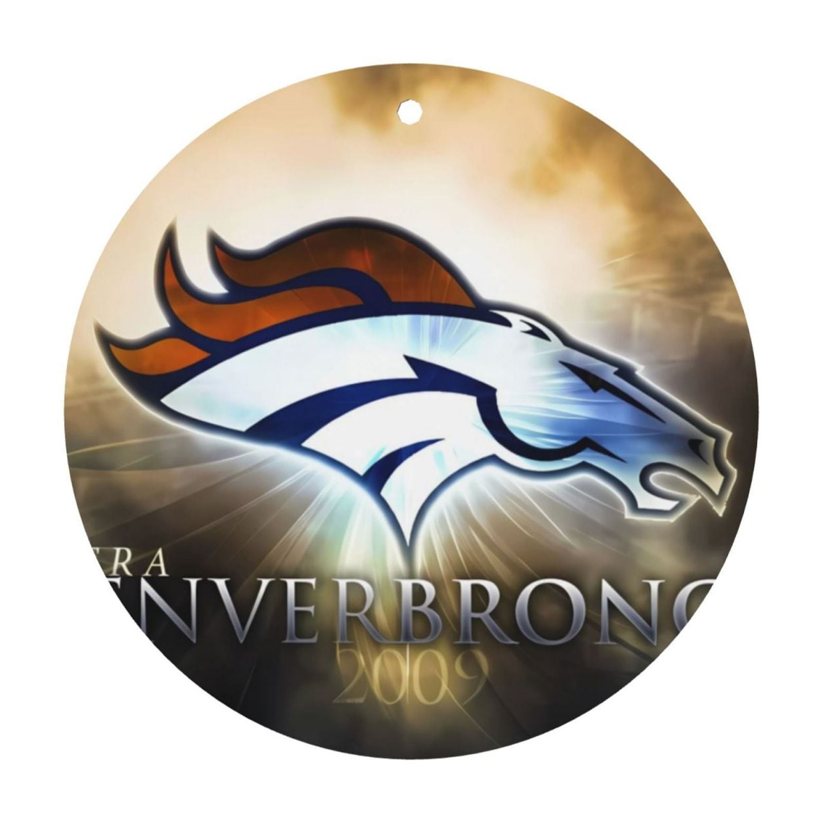 Broncos Football Team Custom Round Fragrance Tablets with Lavender ...