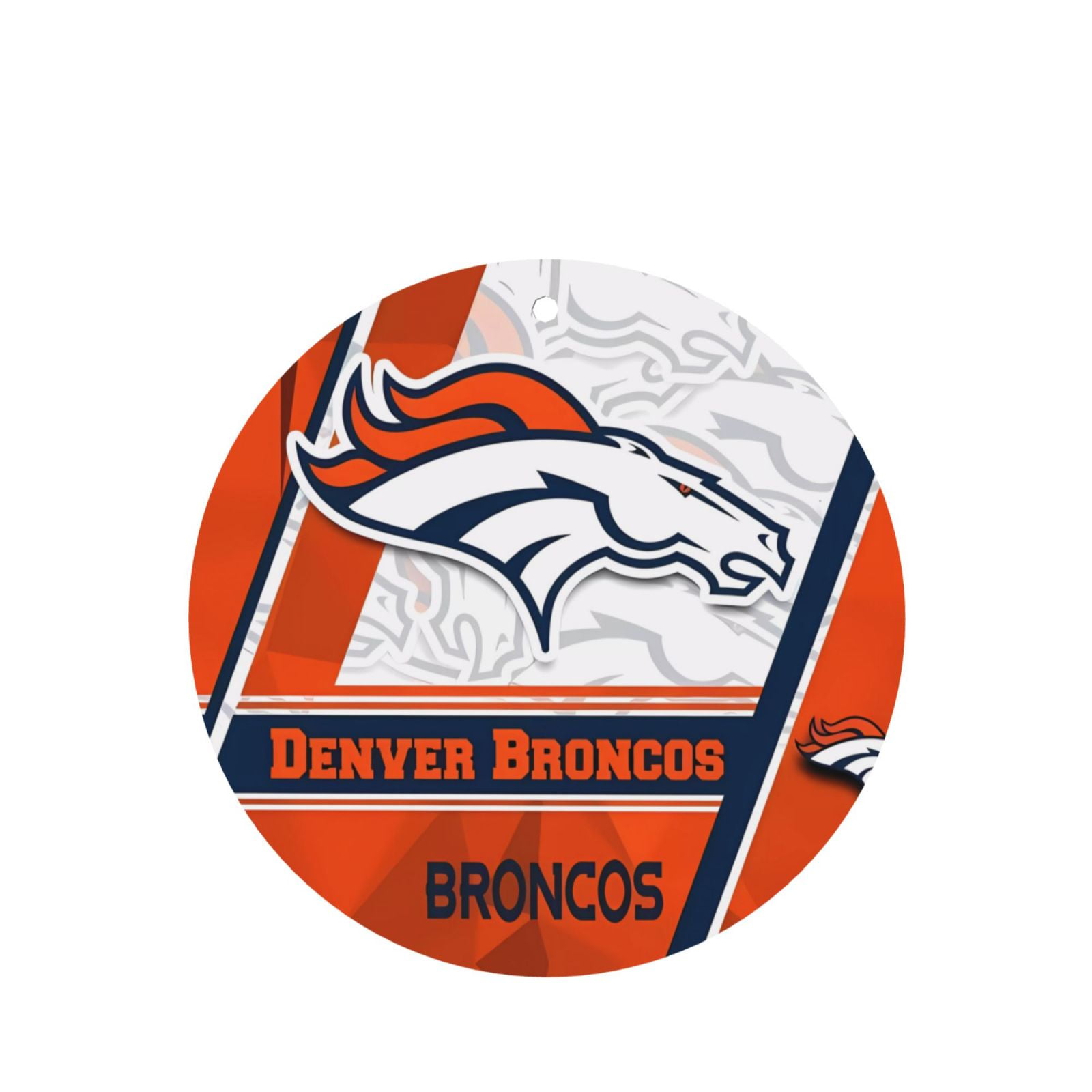 Broncos Football Team Custom Round Fragrance Tablets with Lavender ...