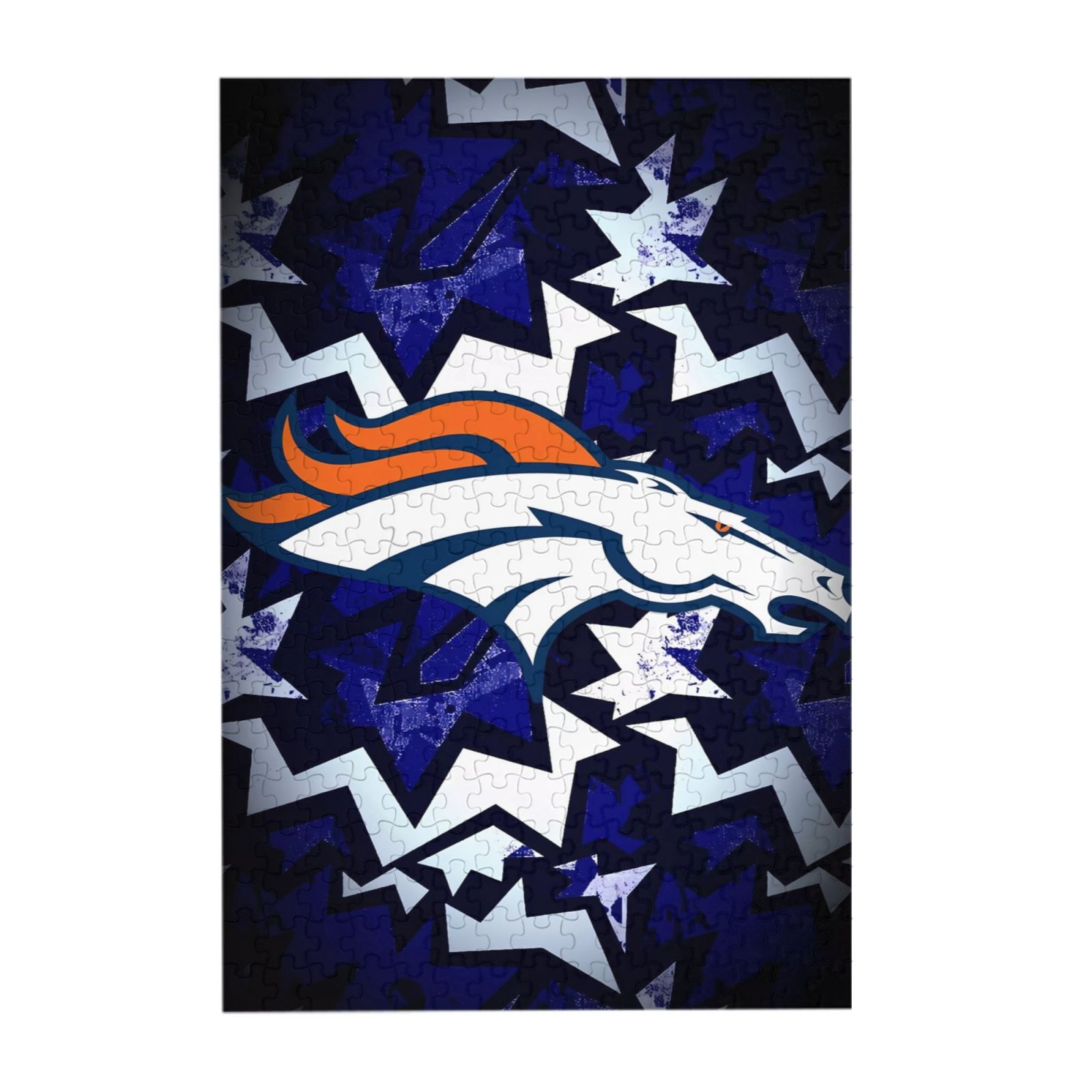 Broncos Football Team Theme Jigsaw Puzzle Adult Jigsaw Puzzle Children ...