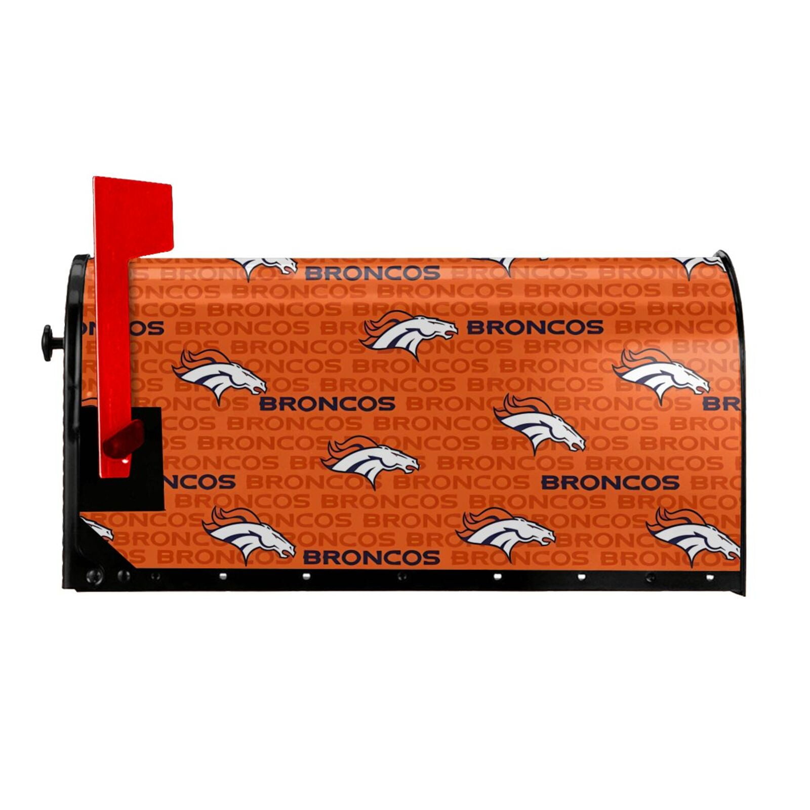 Broncos Magnetic waterproof Mailbox Cover 21x18 in for Holiday Garden ...