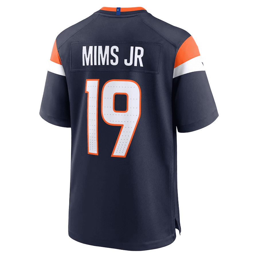 Broncos Men's Marvin Mims Jr#19 Player Game Jersey Team Fans Classic ...