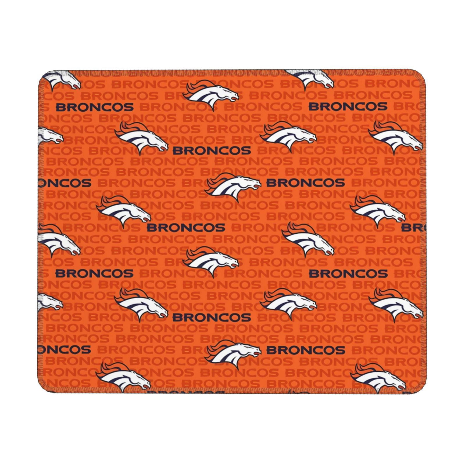 Broncos Mouse Pad Rubber Lock Edge Mouse pad, Office Desk pad, Writing ...