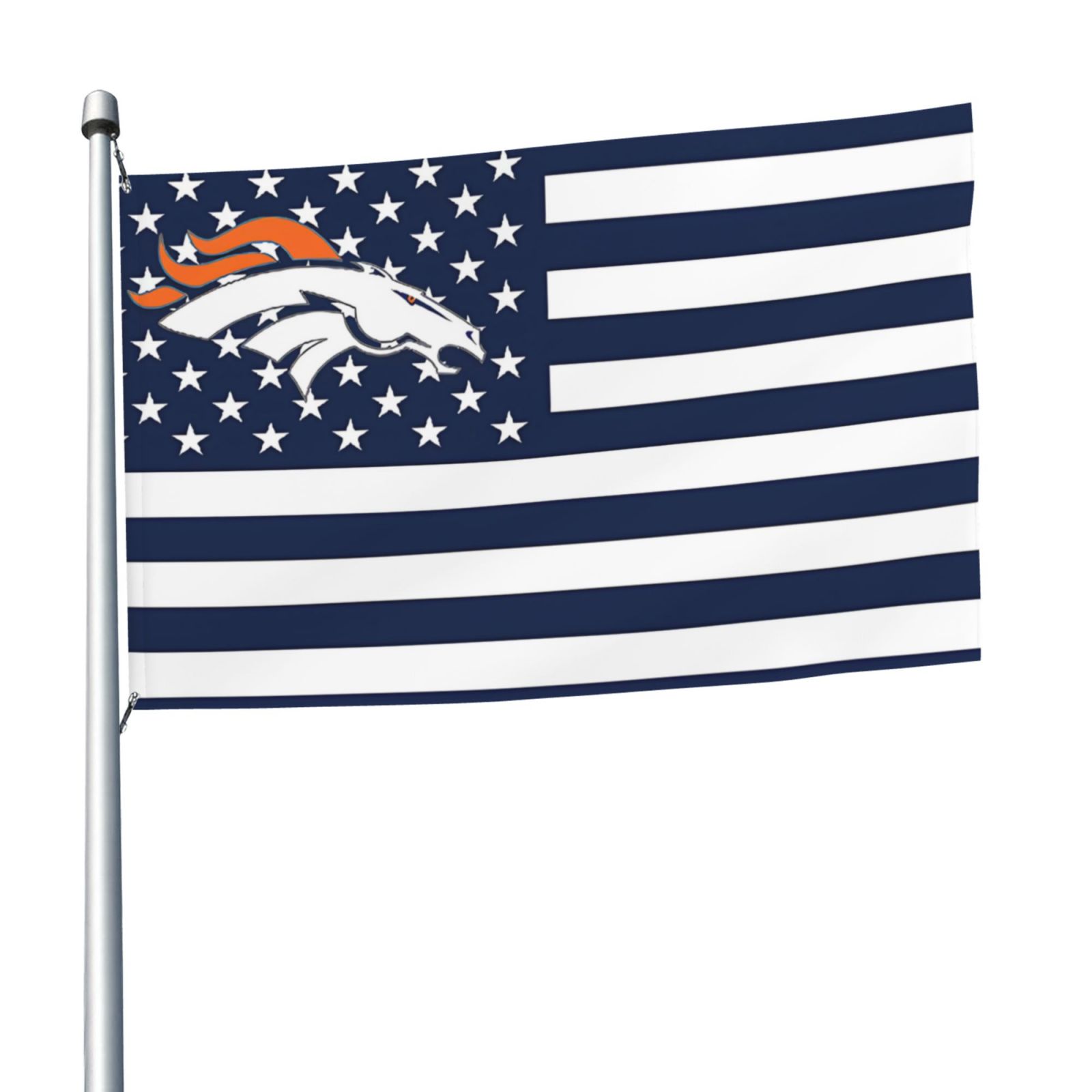 Broncos Professional Football Team Flag 5x8ft Garden Flag Soccer Flag ...