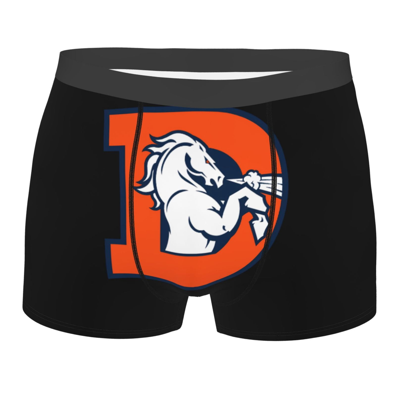Broncos Sports Theme Men Teen Boys Boxer Briefs (S-XXL) Fun Boxers ...