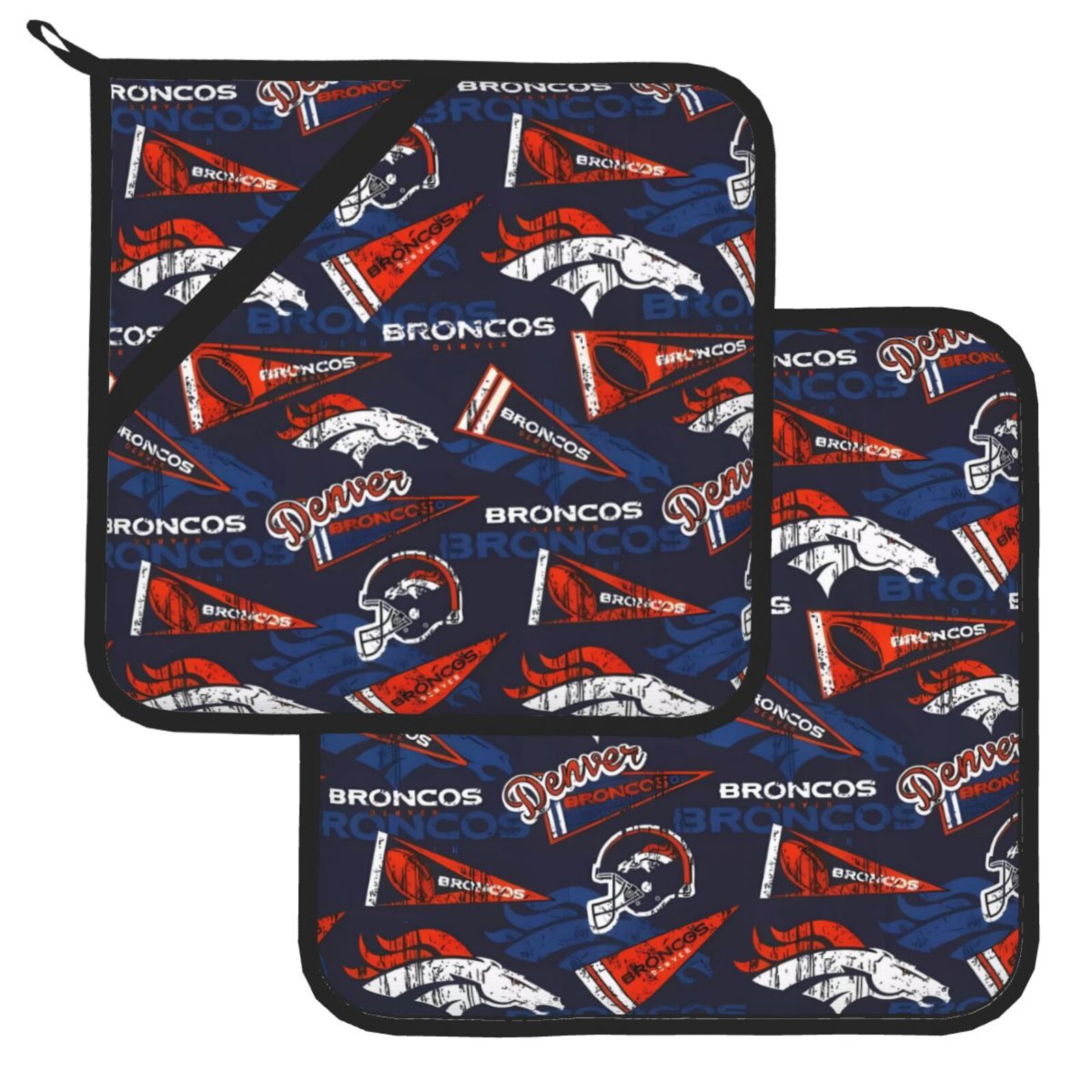 Broncos Square insulated pot mat (set of two), kitchen insulation mat ...