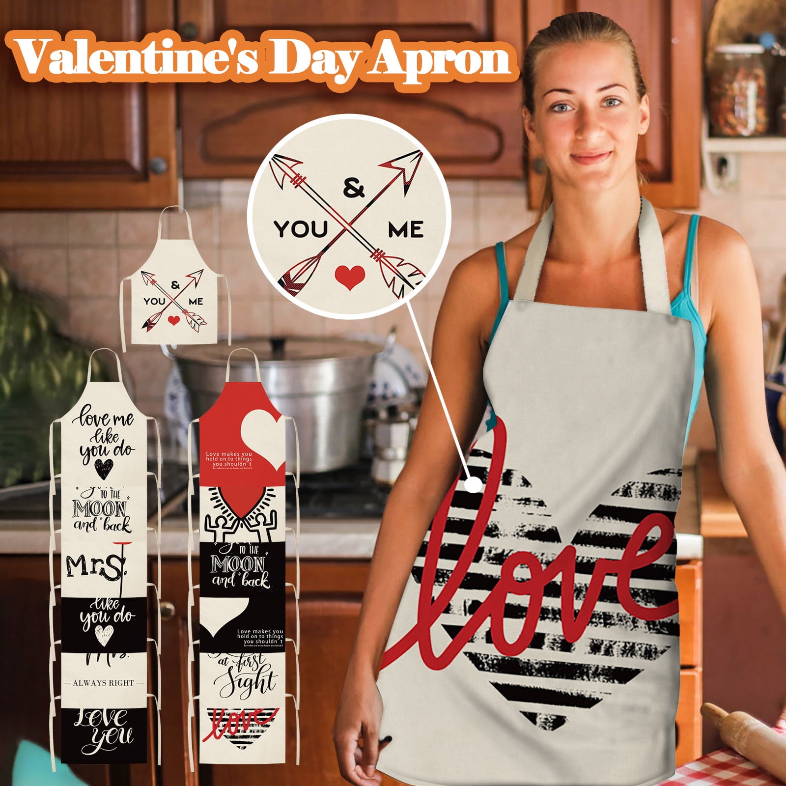 Brondbend 1pc Parent Adult The Family Kitchen Lovely Print Linen Family ...