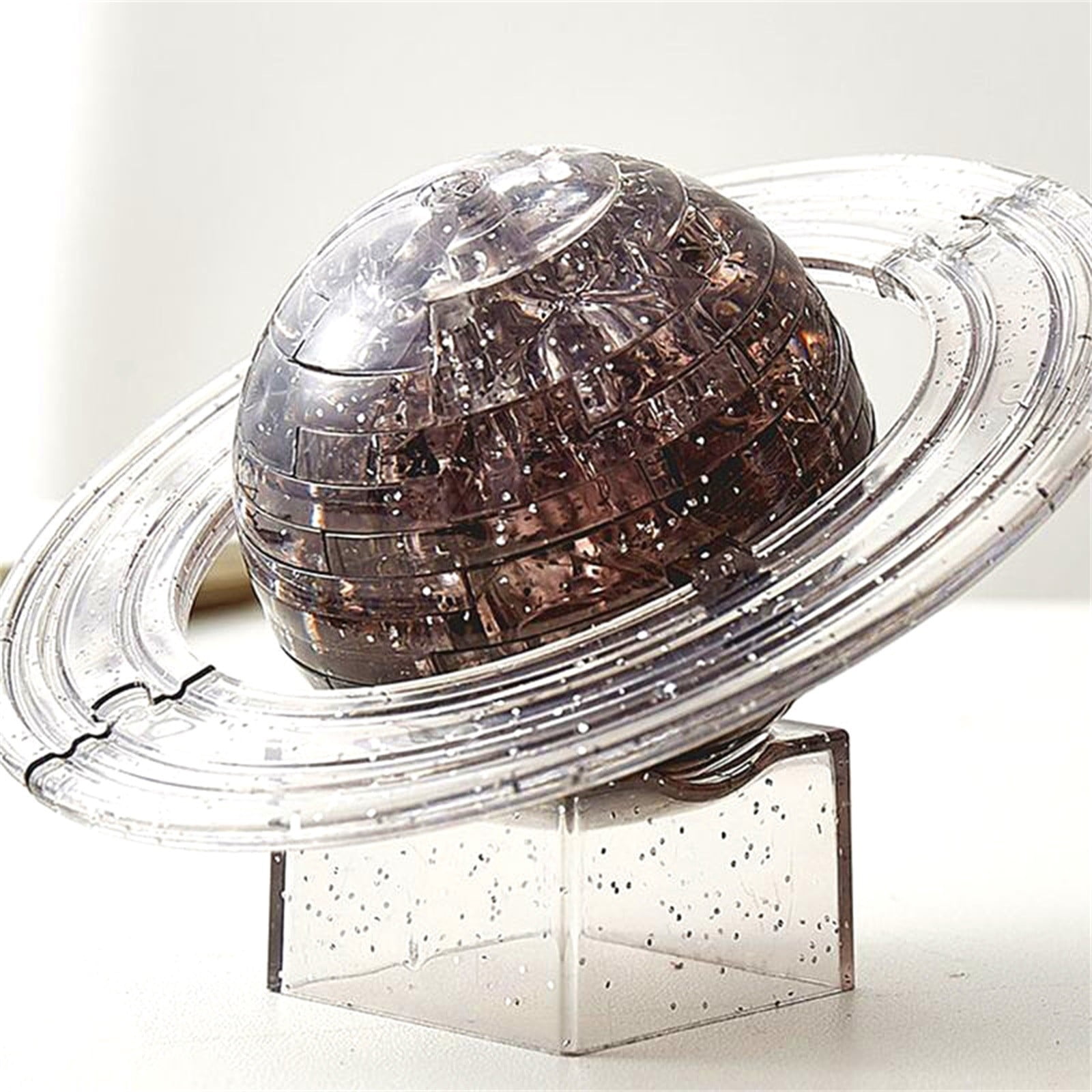 Brondbend up to 65% off 3D Crystal Puzzle,Saturn Assembly Brain Teaser ...