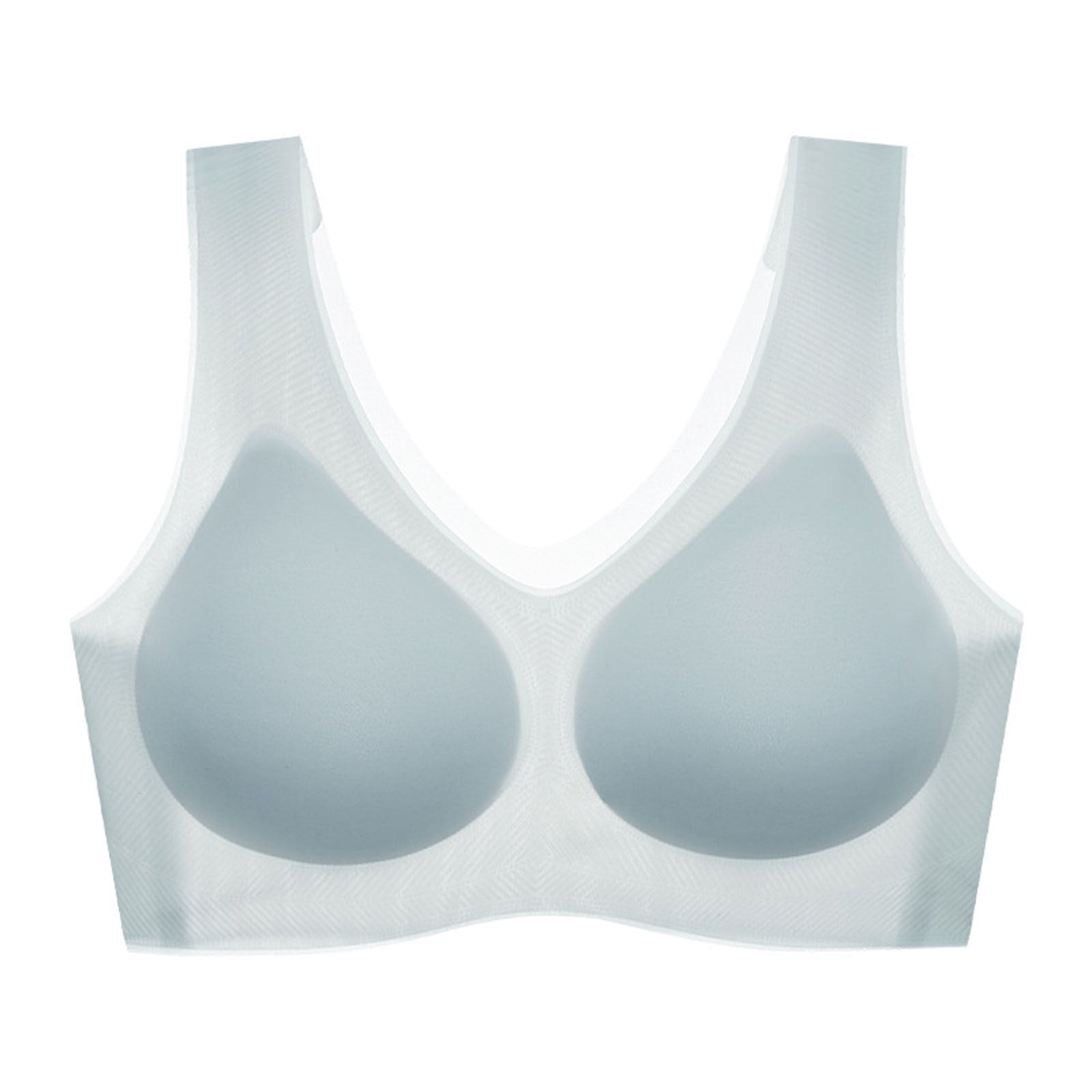 Brondbend Push Up Bras for Women Plus Size Push Up Wireless Full ...