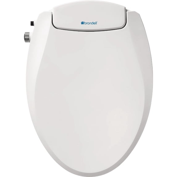 Brondell Non-Electric Bidet Toilet Seat Ecoseat S101 - Dual Nozzle ...