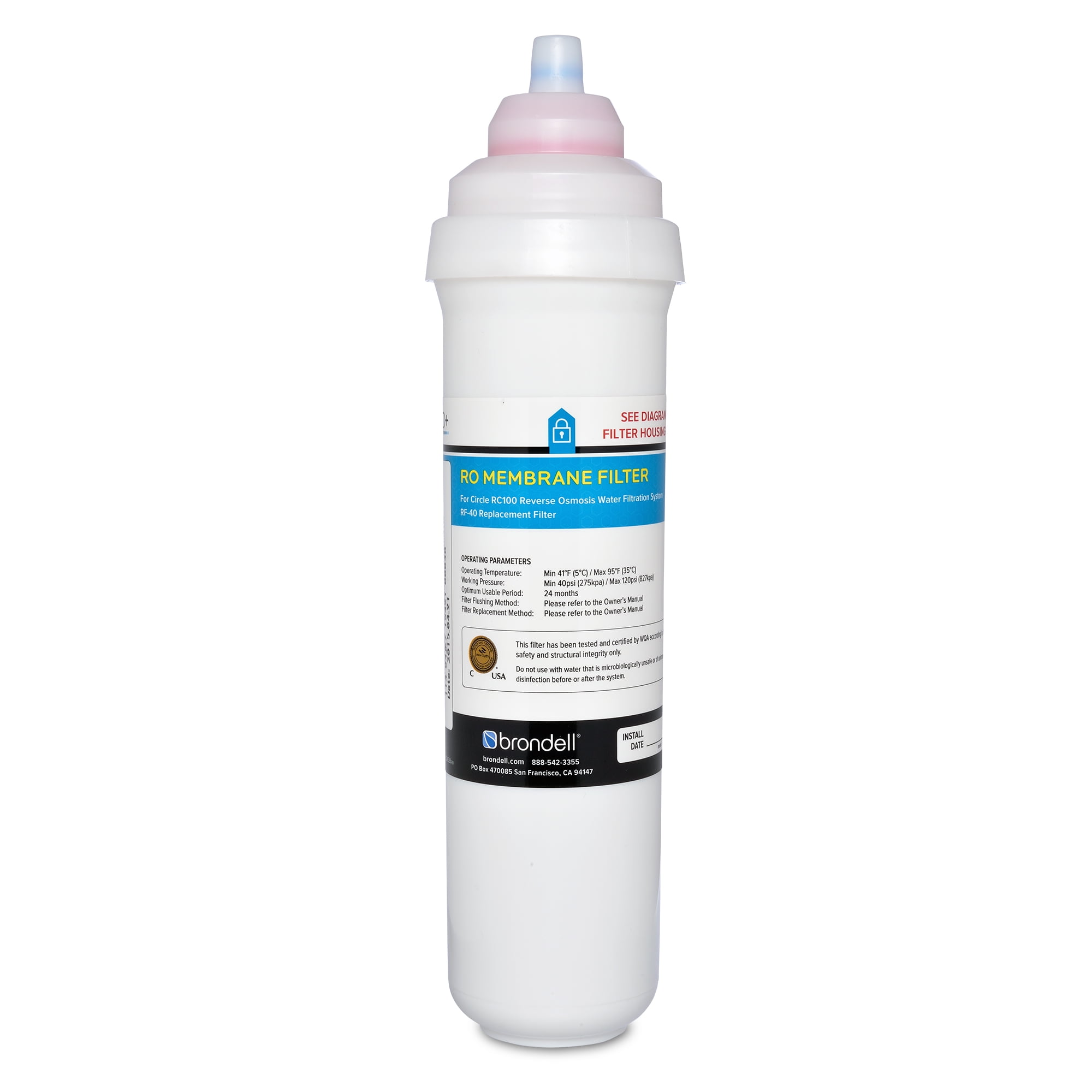 Brondell H2O+ Circle RO Membrane Replacement Filter - Walmart.com