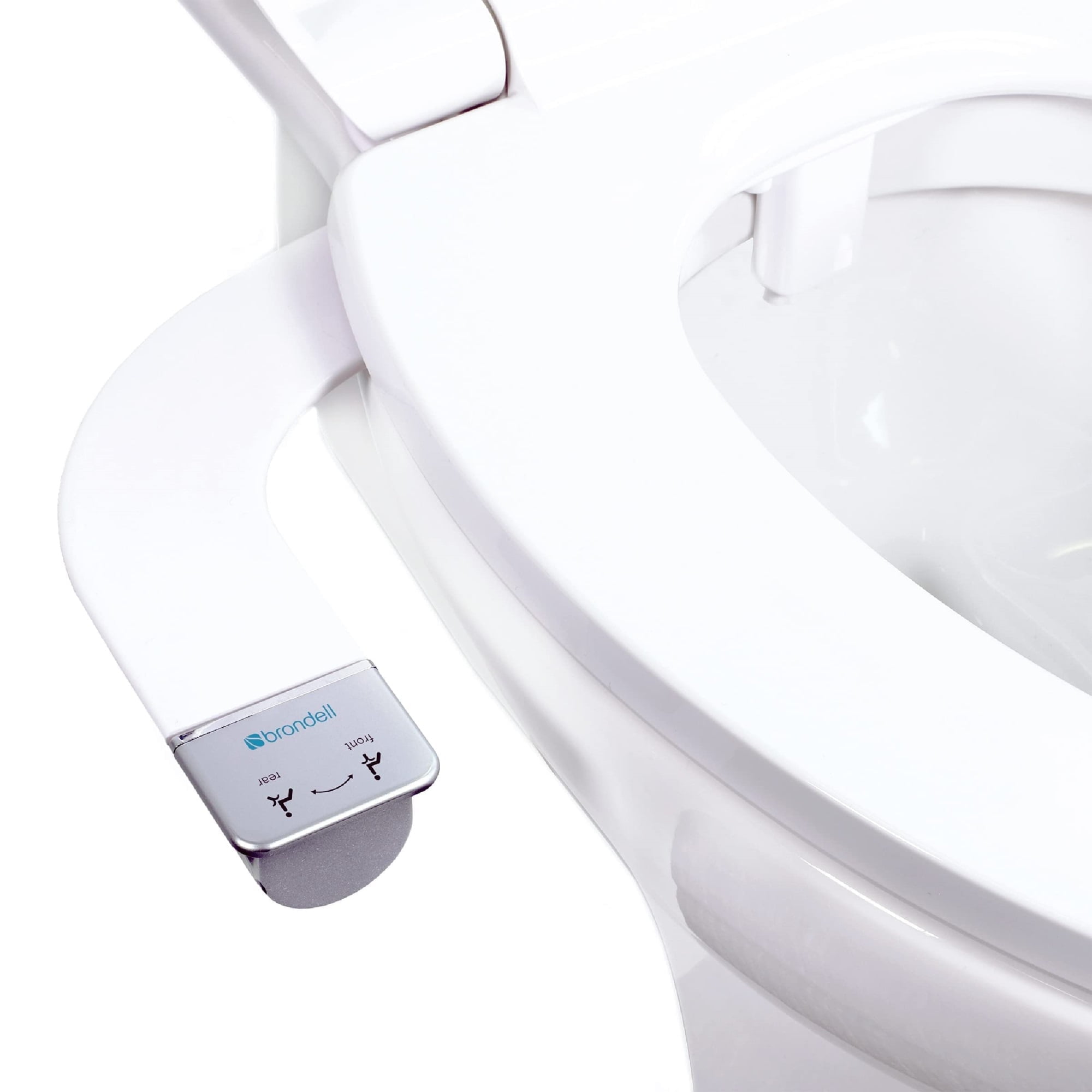 Brondell Bidet Attachment for Toilet SS-250 SimpleSpa Fresh Water Spray ...