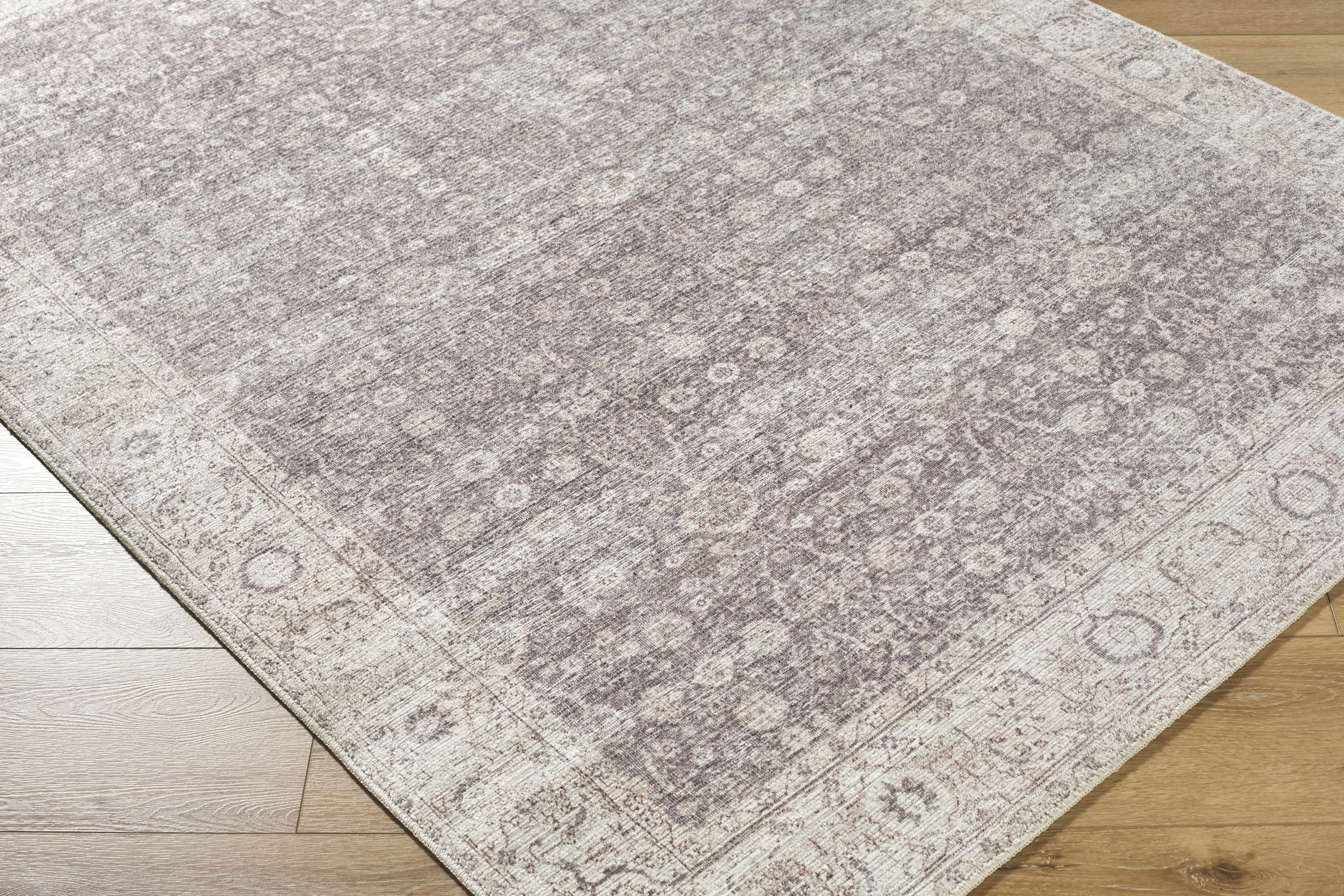 BoutiqueRugs Bronia Traditional Area Rug - Dark Brown, Cream, Dark Red ...