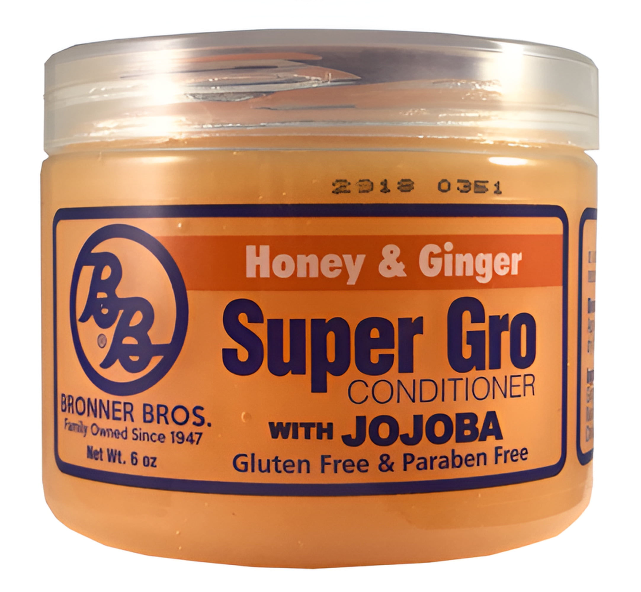 Bronner Bros Honey & Ginger Super Gro 6 oz - Walmart.com