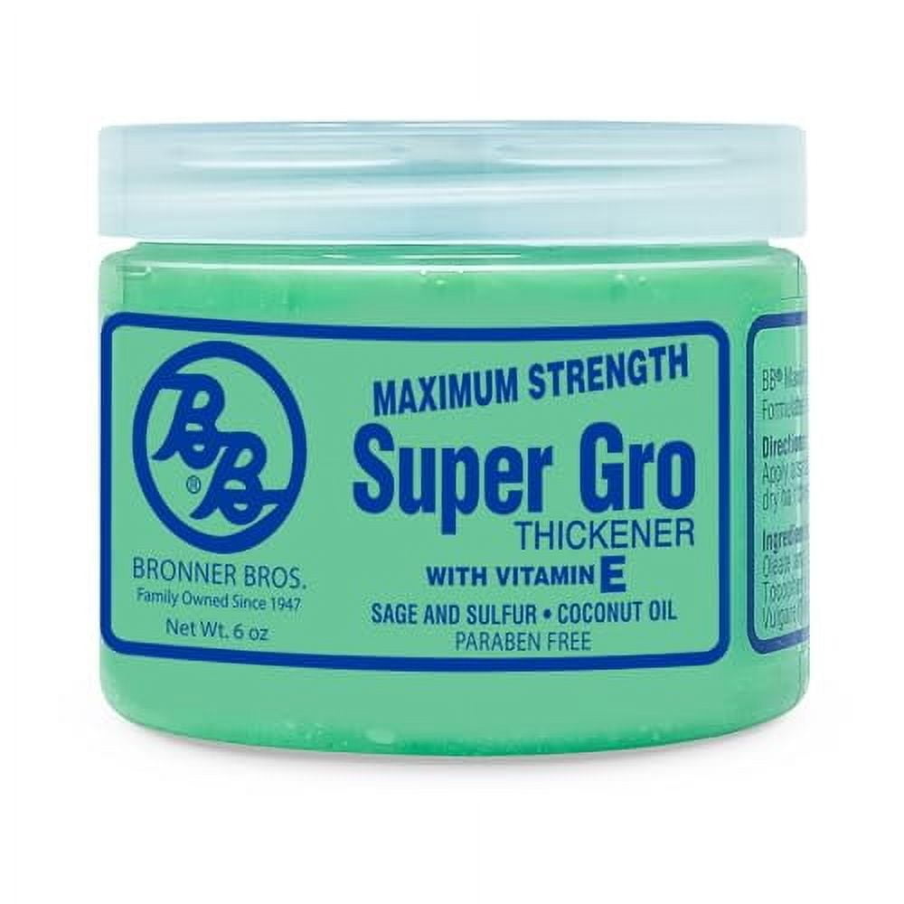 Bronner Bros Super Gro Max - Maximum Strength Hair Treatment for Dry ...