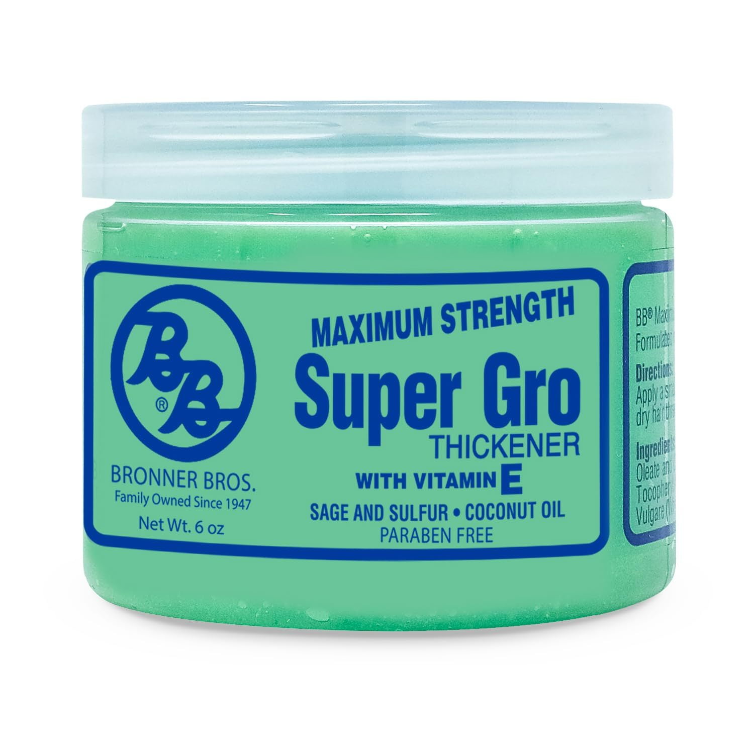 Bronner Bros Super Gro Max - Maximum Strength Hair Treatment for Dry ...