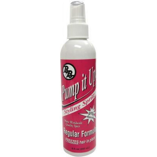 Bronner Brothers Hair Styling Spritz Pump It Up Regular Formula, 8 oz ...