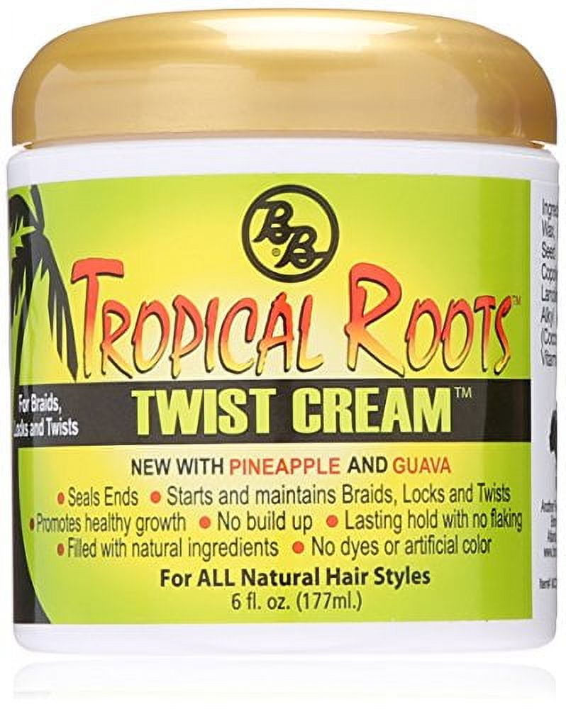 Bronner Brothers Tropical Roots Twist Cream, 6 oz, 3 Pack - Walmart.com