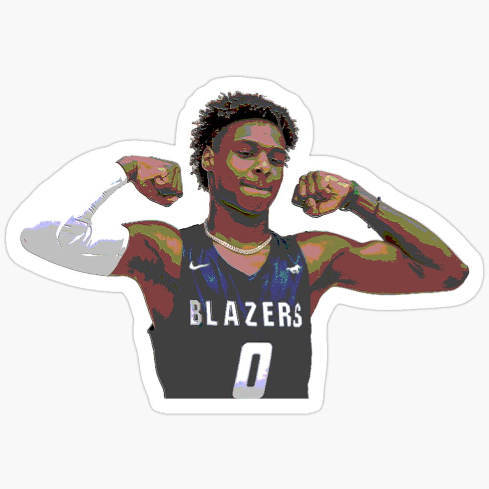 Bronny James Flexing Sticker Phone Decal Water Bottle Stickers Car ...