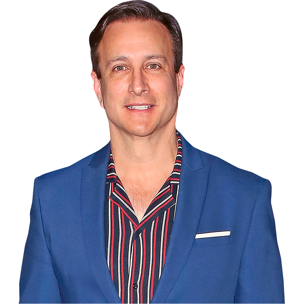 Bronson Pinchot (Blue Suit) Half Body Buddy Cutout - Walmart.com