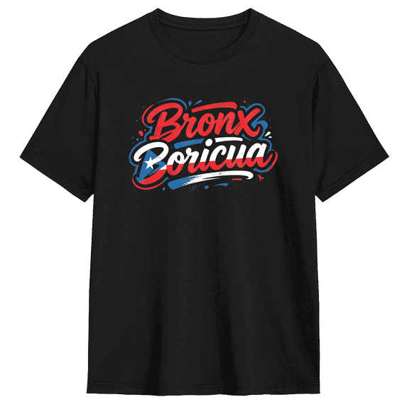 Bronx Boricua Cool Graphic Tee for Men and Women, Patriotic Road Trip ...