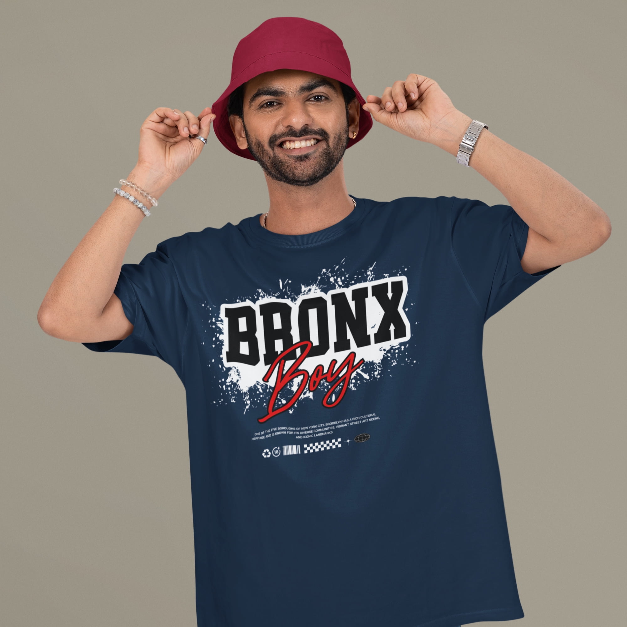 Bronx Boy New York City T-shirt | NYC Boroughs Hip Hop Rap Culture Tees ...