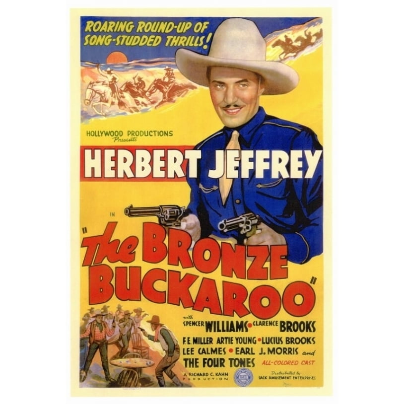Bronze Buckaroo Movie Poster Print (27 x 40) - Walmart.com