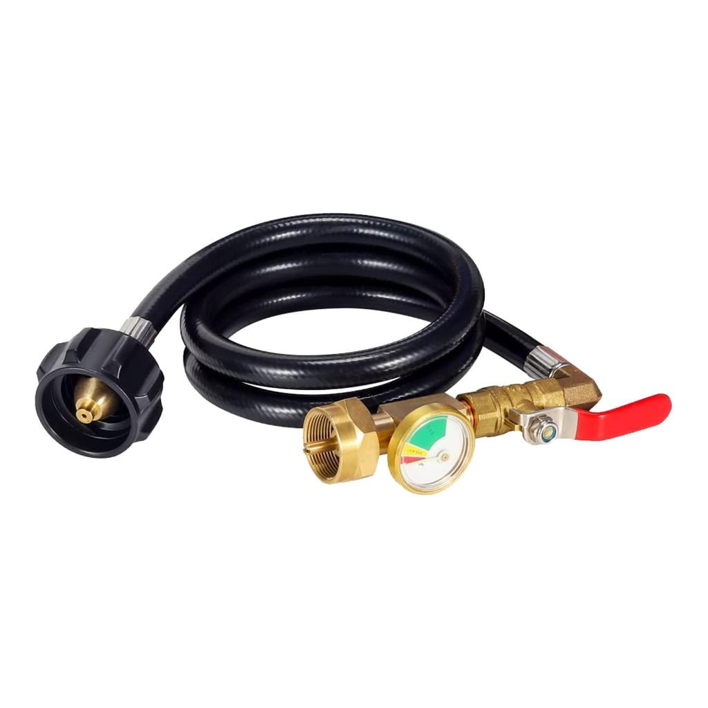 Bronze C3H8 Resupply Hose 36 Foot Tall Pressure Link For Camping Ovens ...