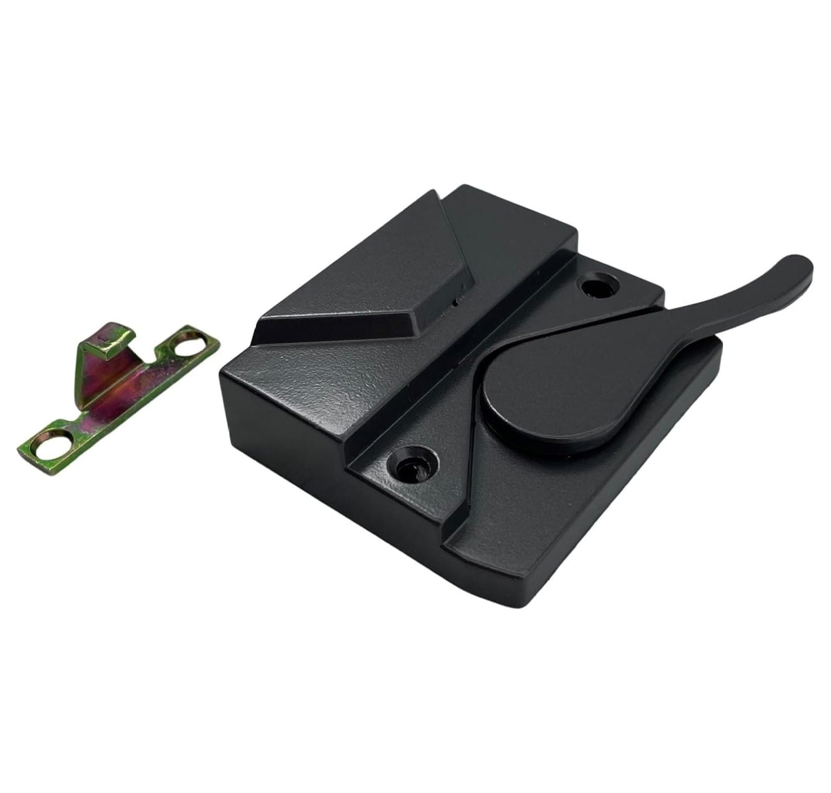 Bronze Casement Window Lock - Left Hand - 2-3/8" - H3572 - Wood/Vinyl ...