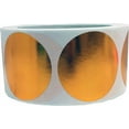 Bronze Circle Stickers | 2" Inches Round | 500 Pack - Walmart.com