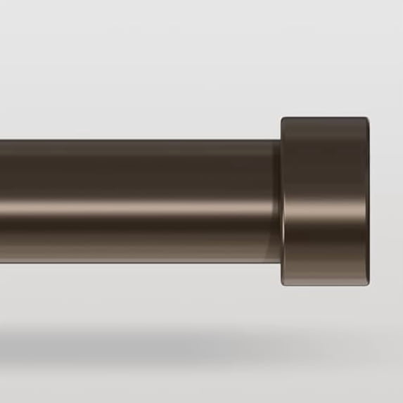 Bronze Curtain Rods for Windows 18 to 42 Inch(1.5-3.5 Feet),1" Diameter ...