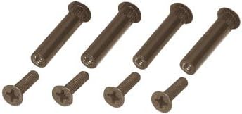 Bronze Finish Bolt Mounting Screws - Package - Walmart.com