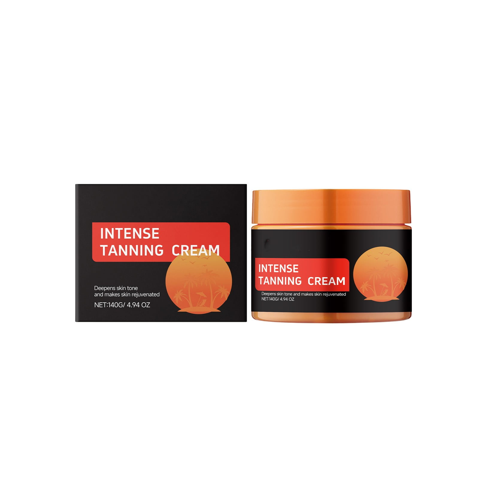 Bronze Glow Intensive Tanning Shimmer Gel, Skin Intense Tanning Gel for ...