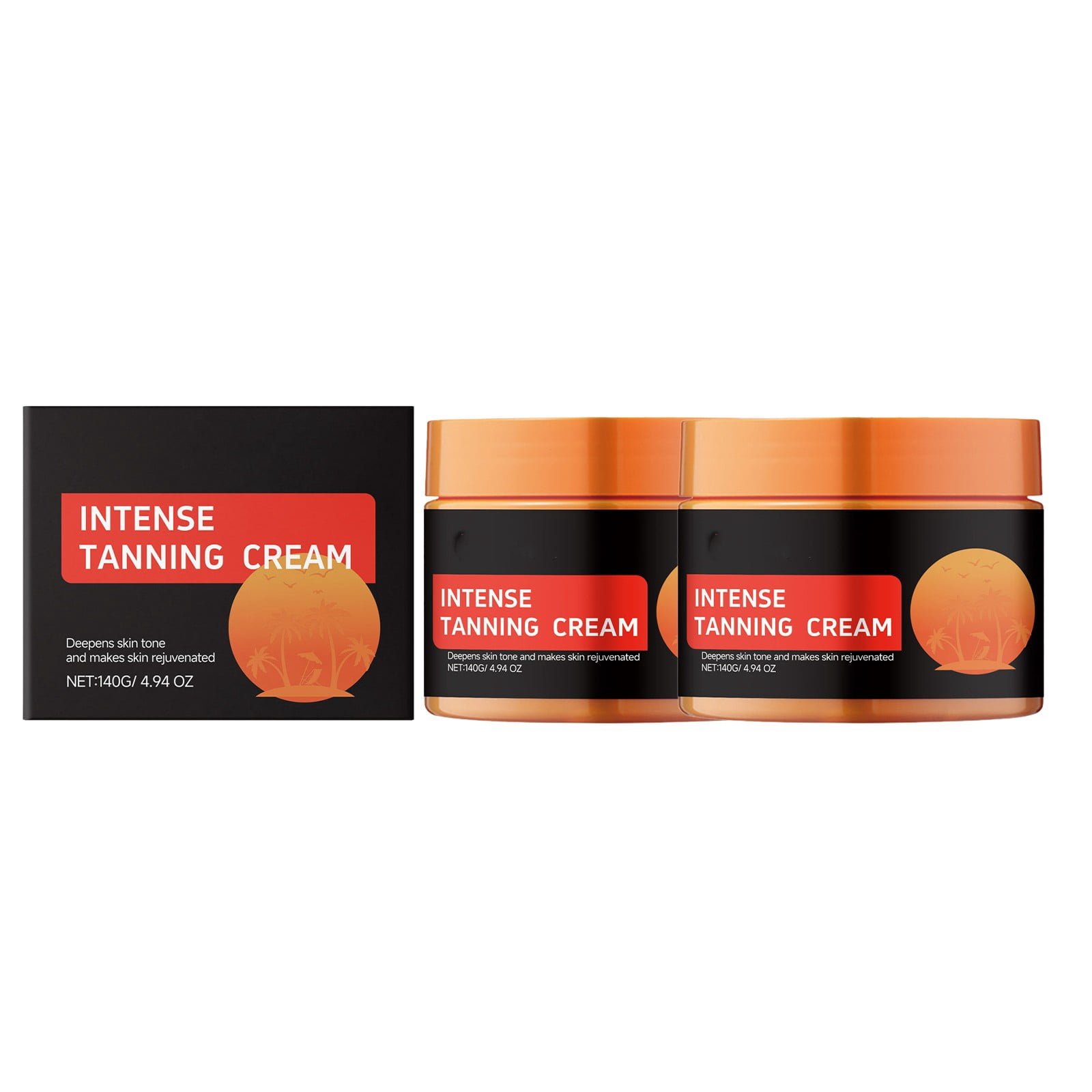 Bronze Glow Intensive Tanning Shimmer Gel, Skin Intense Tanning Gel for ...