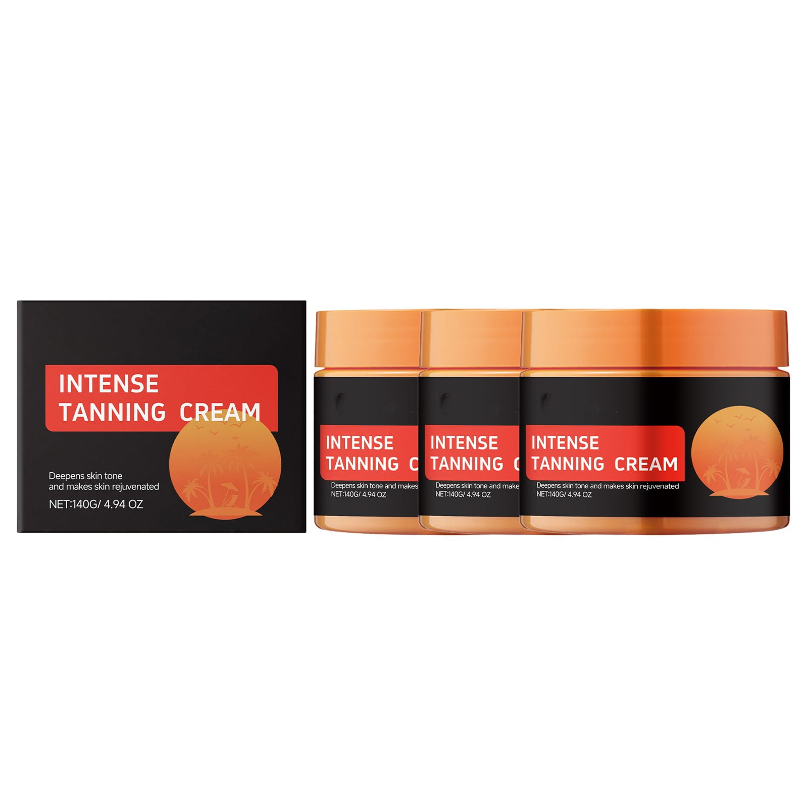 Bronze Glow Intensive Tanning Shimmer Gel, Skin Intense Tanning Gel for ...