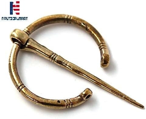 Bronze Irish Viking Penannular Brooch, Clothes Fasteners-Cloak Shawl ...