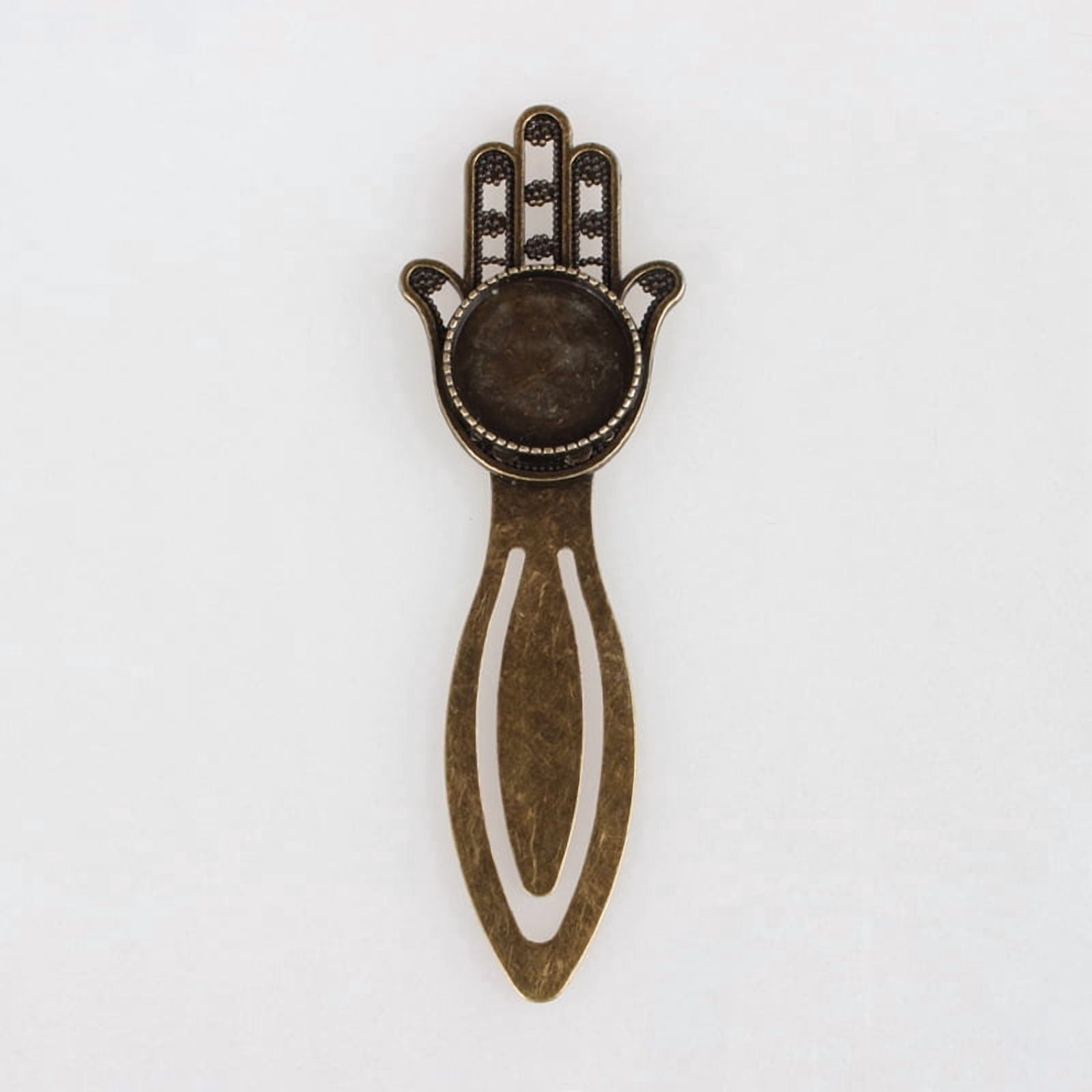 Bronze Iron Bookmark Cabochon Settings Hamsa Hand/Hand of Fatima/Hand ...