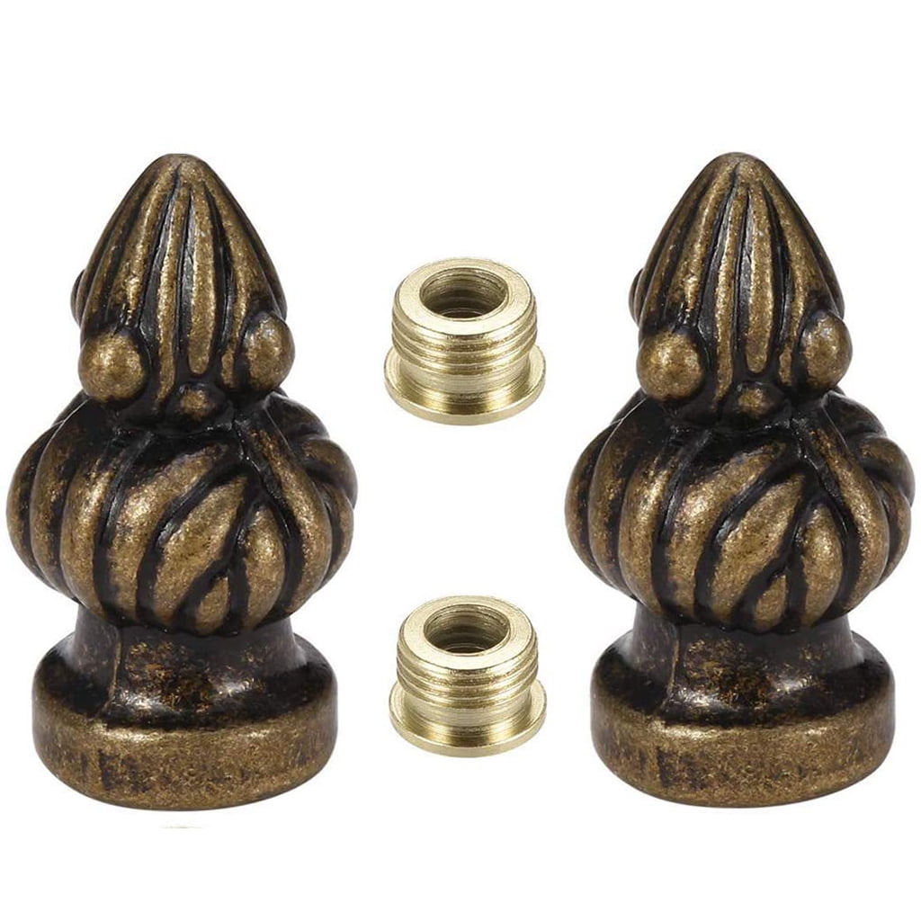Bronze Metal Lamp Finial Cap Knob Lamp Decoration for Lamp Shade ...