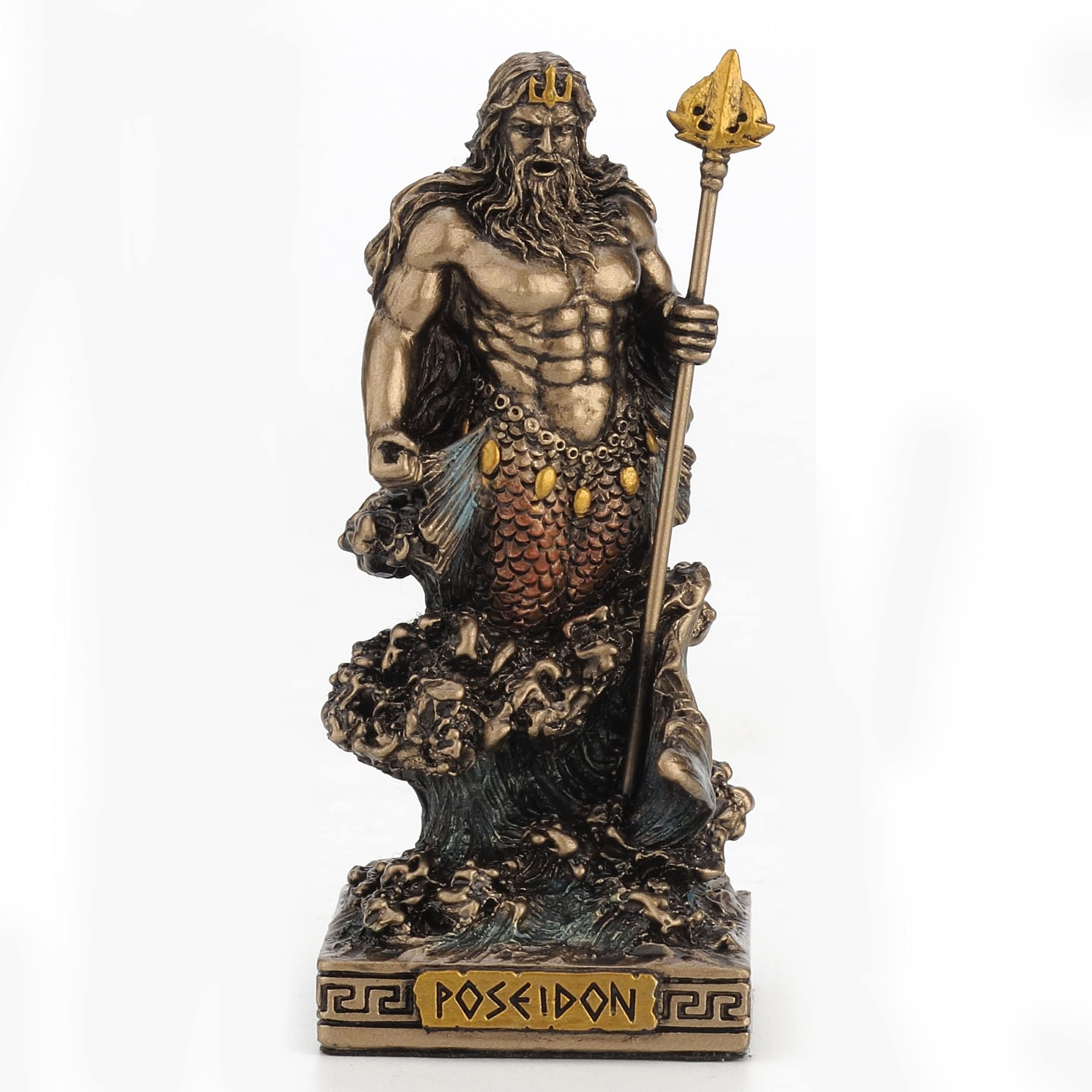 Veronese Design Poseidon God of The Sea Miniature Figurine - Walmart.com