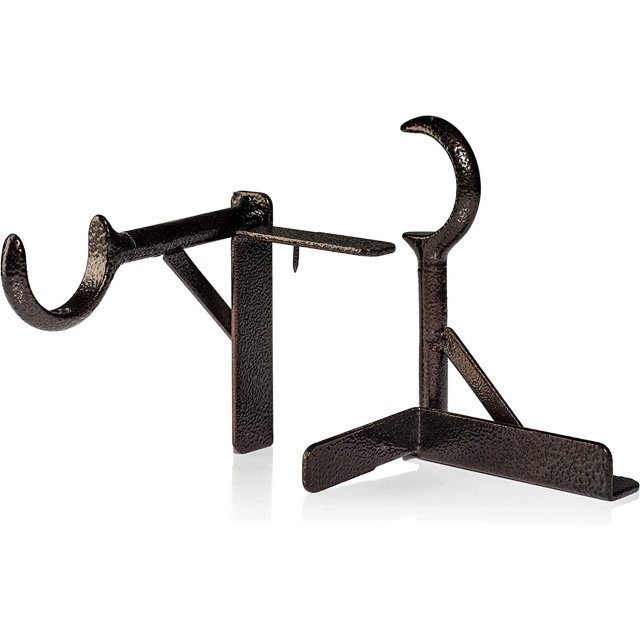Bronze Tap Bracket by Hang Hero - Easy Install No Drill Curtain Rod ...