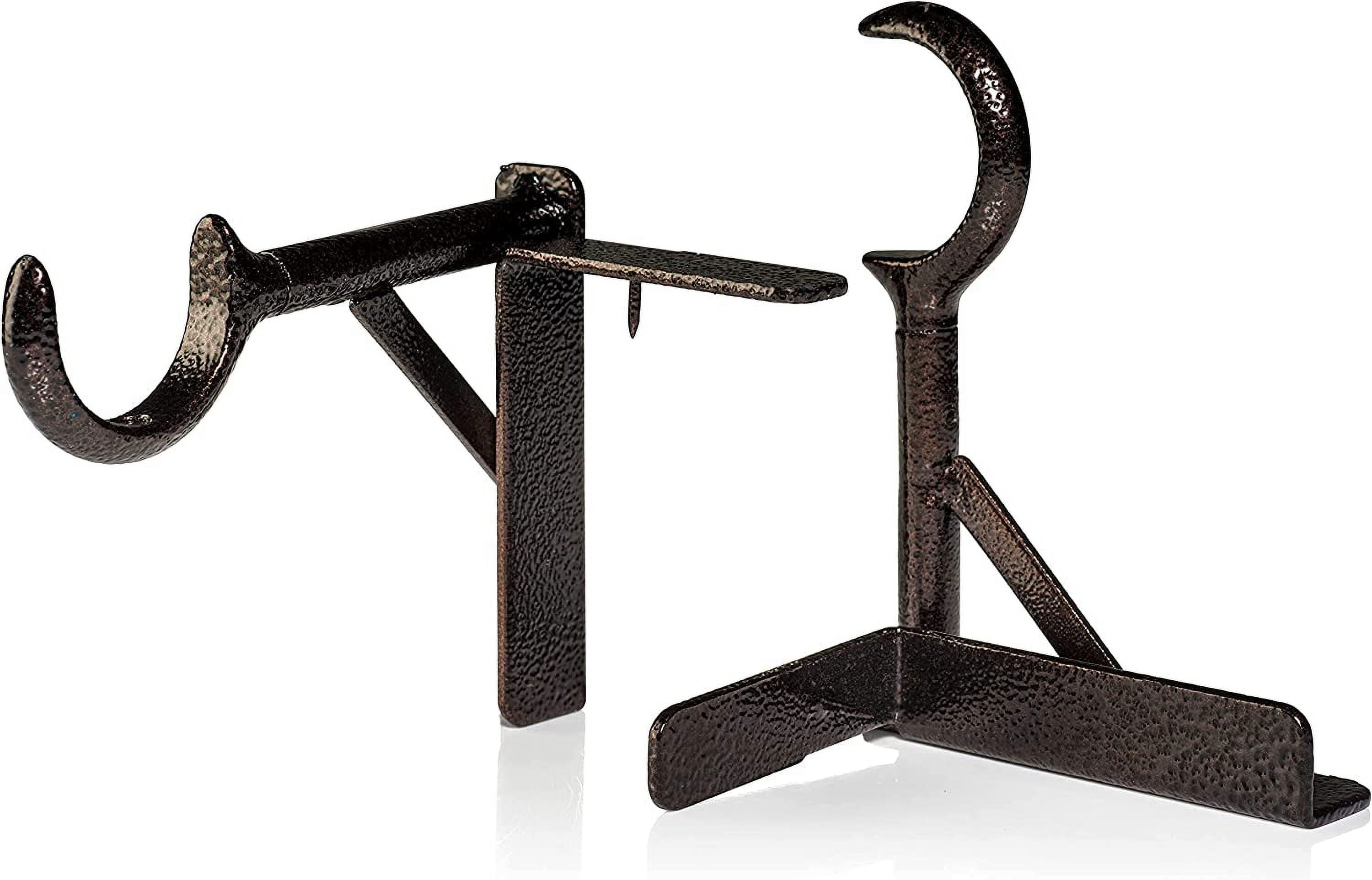 Bronze Tap Bracket by Hang Hero - Easy Install No Drill Curtain Rod ...