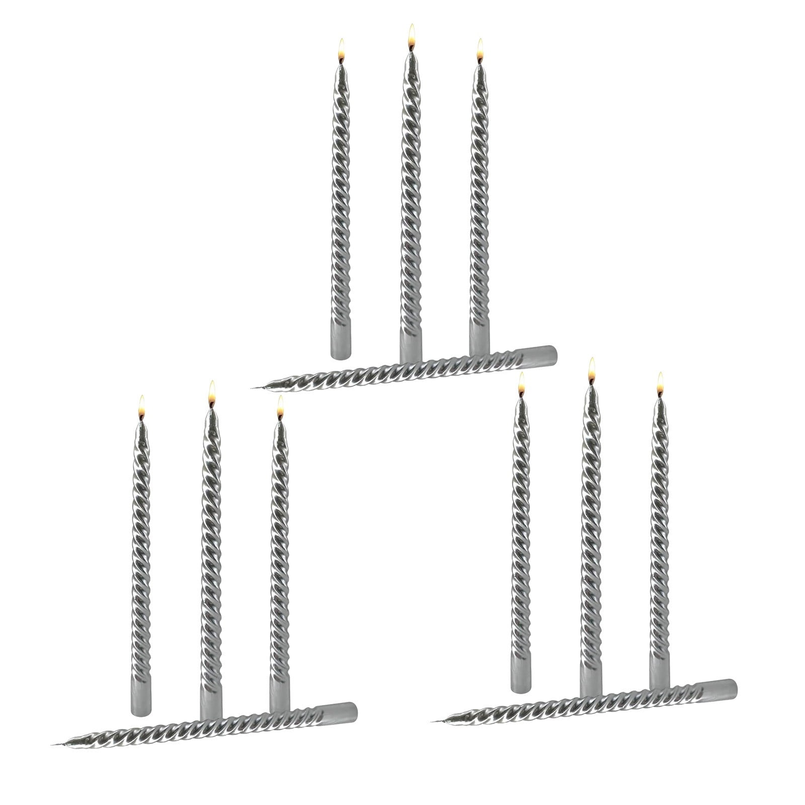 Bronze Taper Candles- Tapered Candle, Tall Candlesticks,Dripless and ...
