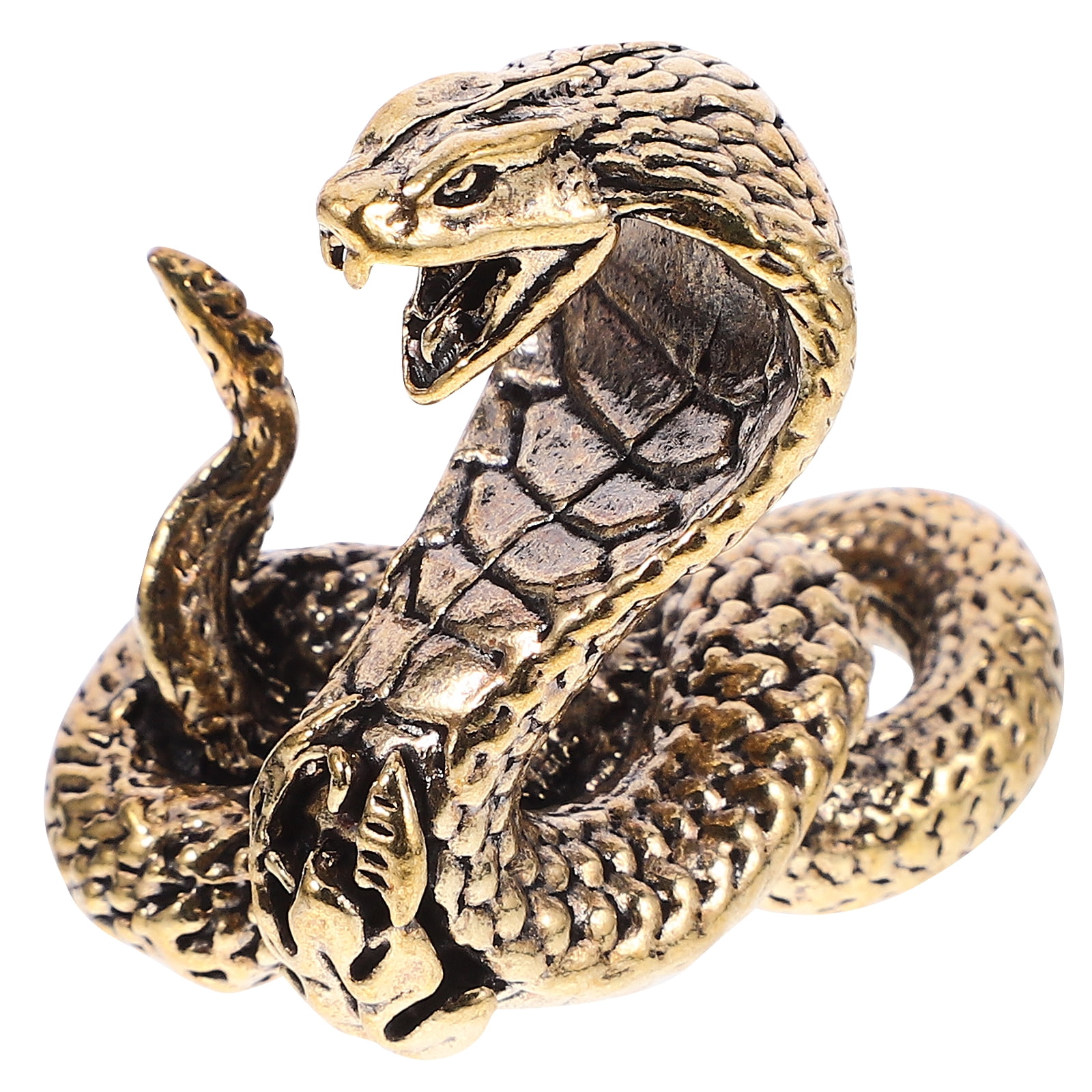 Bronze Tea Pet Monster Snake Toys Louse Plush Office Man Golden ...