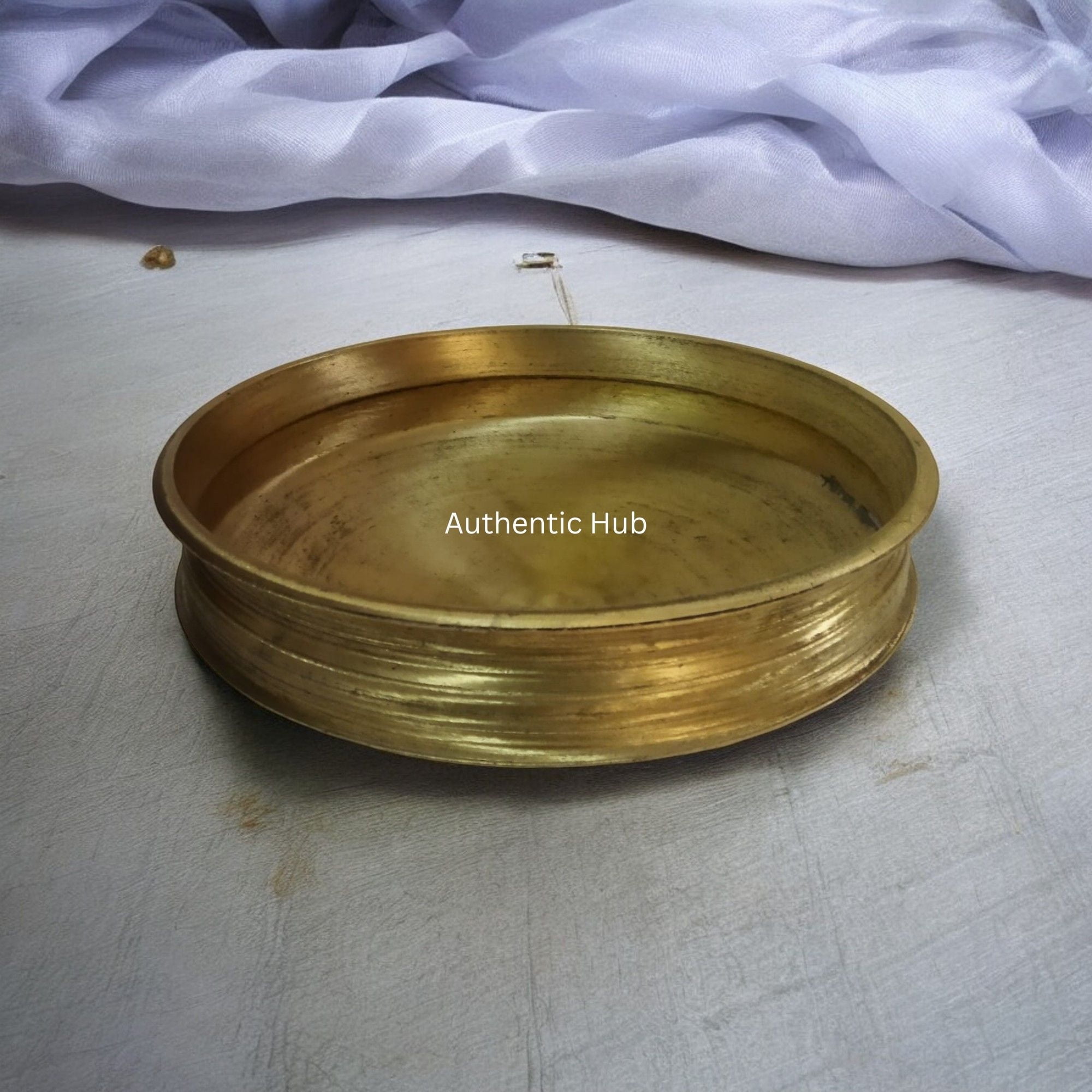 Bronze Uruli, Cooking Uruli, 14 Inch Unpolished Vaarpu Cooking Bowl ...