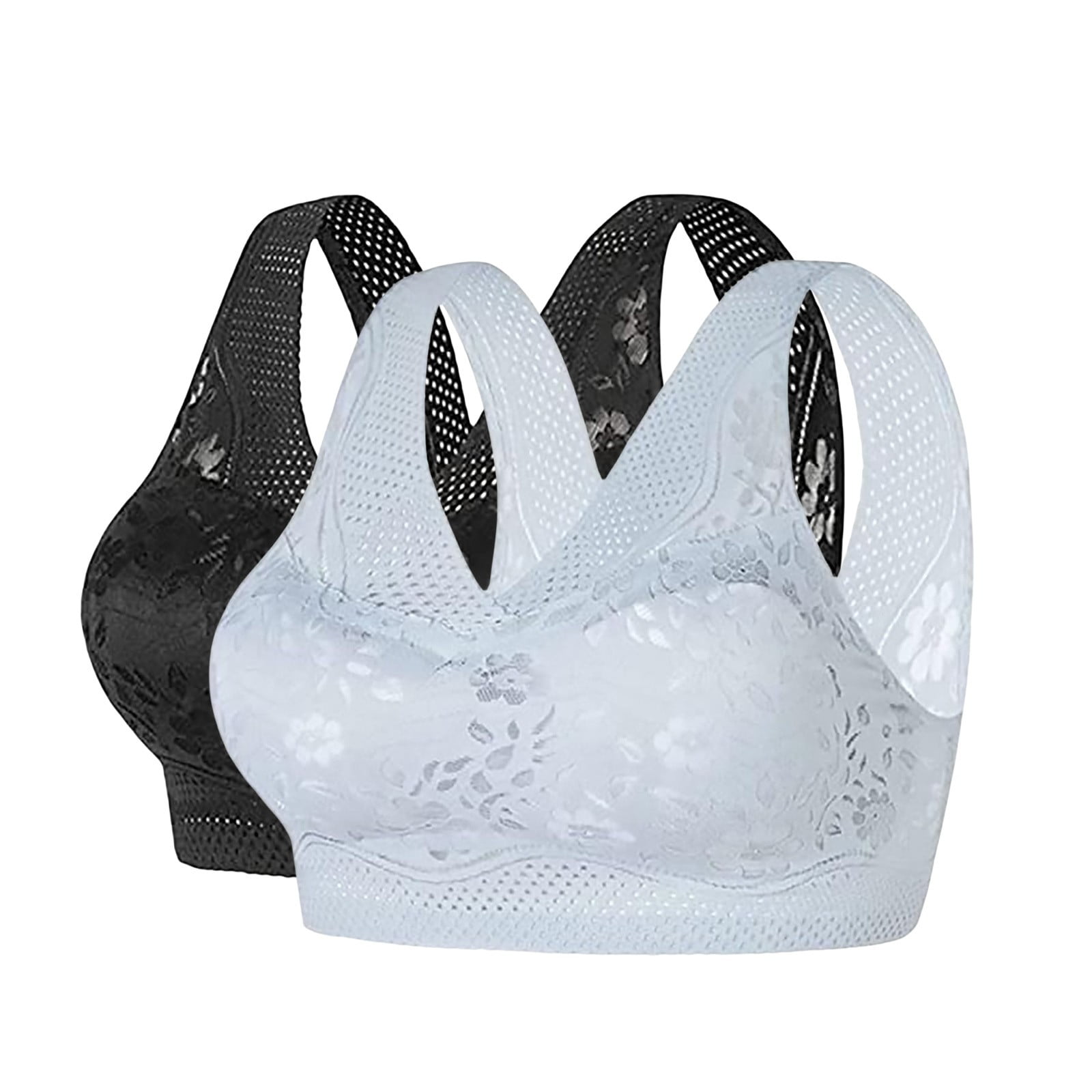 Bronze Womens Bras High Support Bras for Women Adjustable Strap Full ...